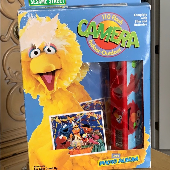 Sesame Street | Cameras, Photo & Video | Vintage 998 Sesame Street Elmo ...